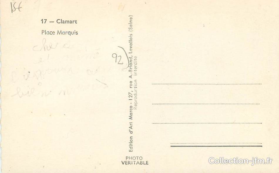 / CPSM FRANCE 92 / CPSM FRANCE 92